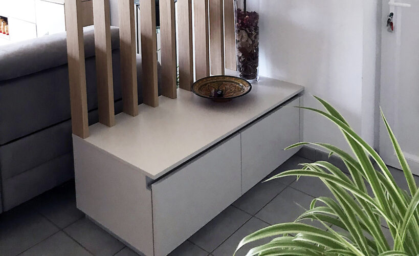 Cloison ajourée avec meuble Fabricant de meubles